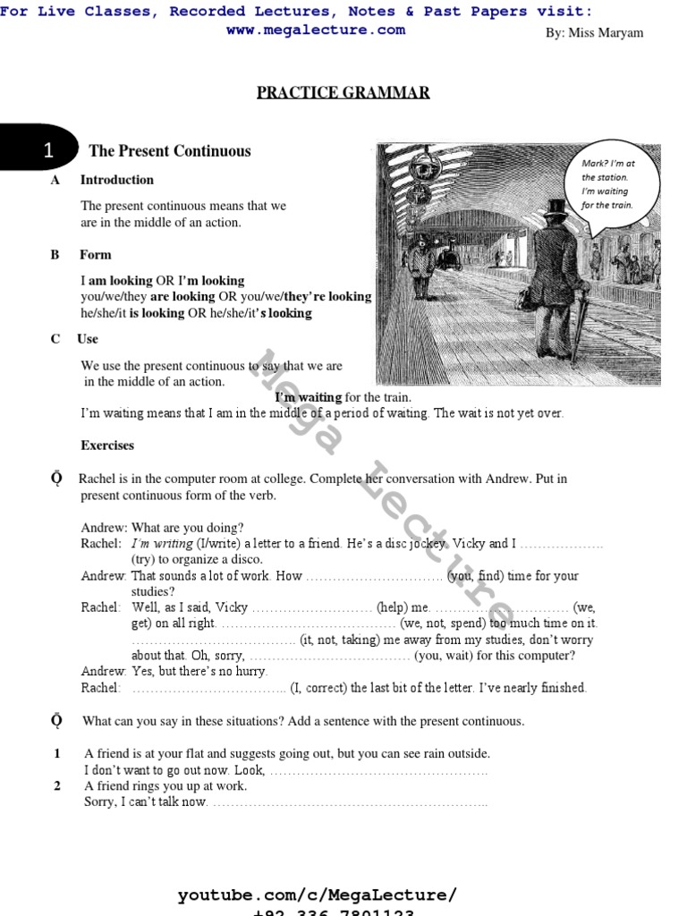 Grammar Practice | PDF | Linguistics | Grammar