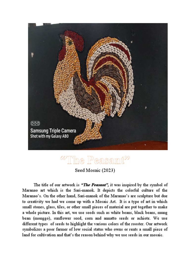 Final Art Work Explanation | PDF