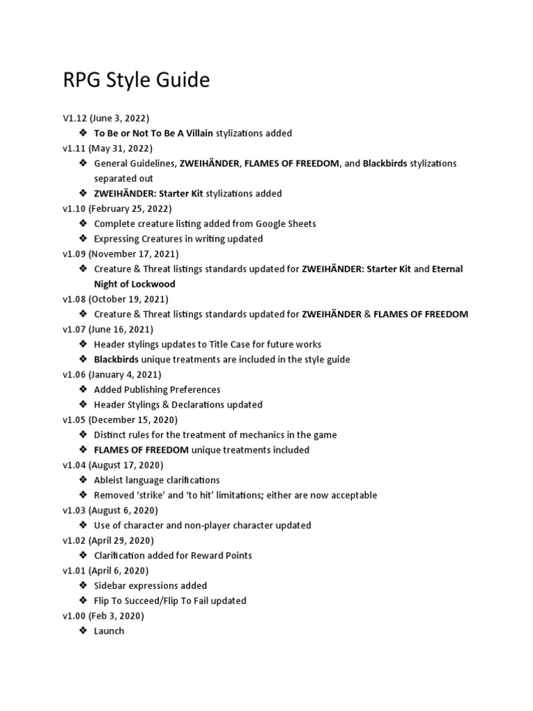 House Style Guide v1.12 | PDF | Ellipsis | Linguistics