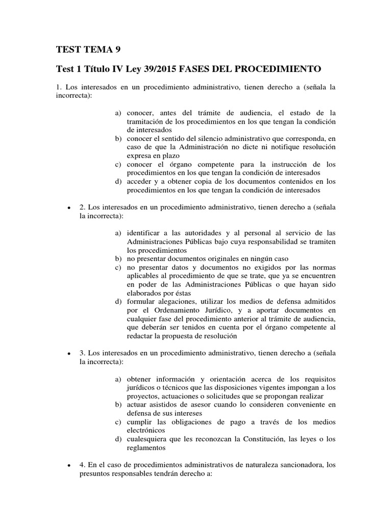 Test Tema 9 | PDF | Justicia | Crimen y violencia
