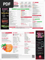 HOCCO Menu 2023 (Eatery) | PDF | Ice Cream | Pizza