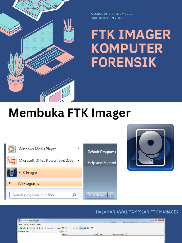 FTK Imager Komputer Forensik | PDF