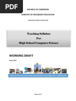 Obe Syllabus (PT 101) Platform Technologies | PDF | Input/Output | Computer Data Storage