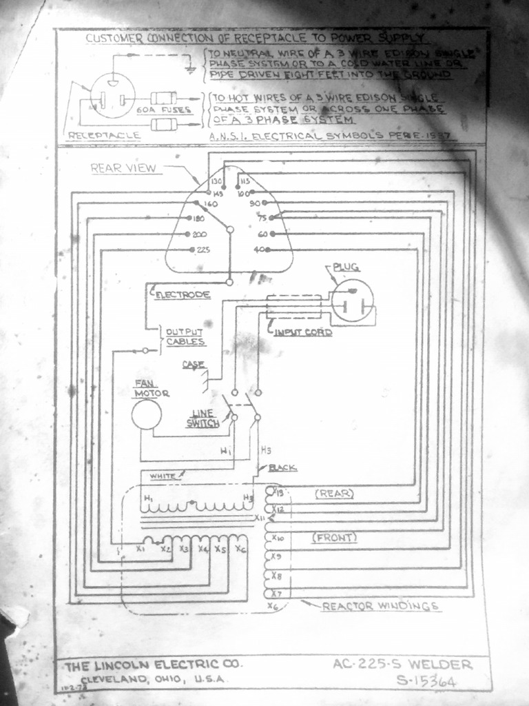 Lincoln Welder Diagram | PDF