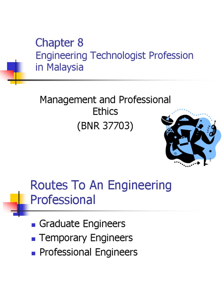 Chapter8 Engineeringtechnologistprofessioninmalaysia | PDF | Business | Computers