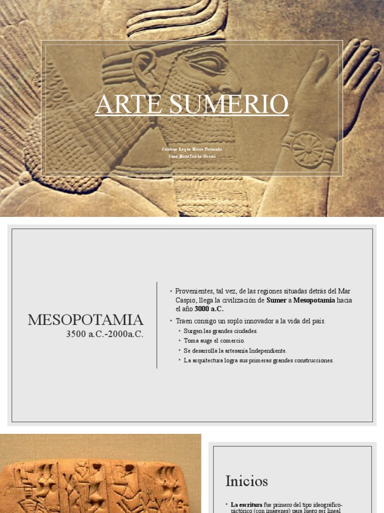 Arte Sumerio en Mesopotamia | PDF