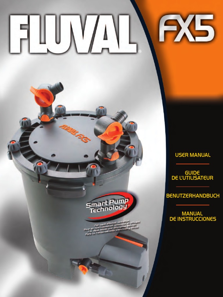 Fluval FX5 User Manual and Safety Guide | PDF | Home & Garden | Science ...