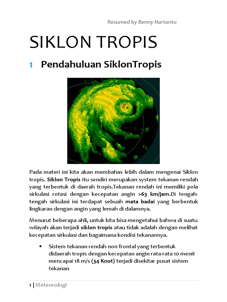 Meteorologi Maritim | PDF