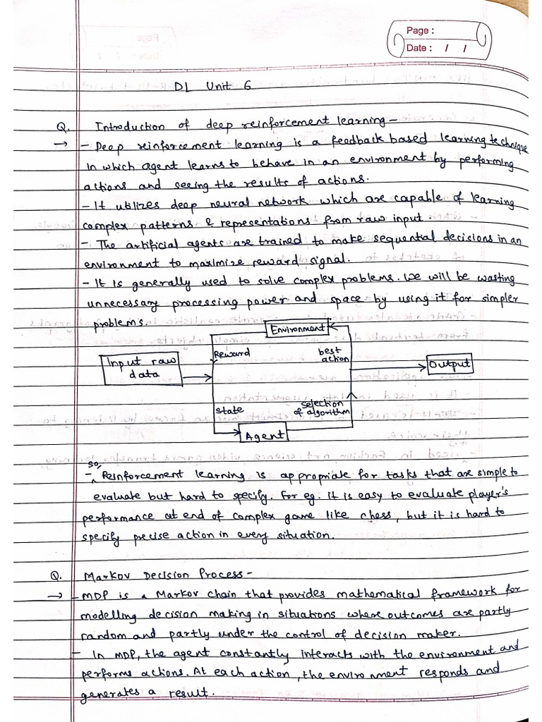Sppu Deep Learning Unit 6 | PDF