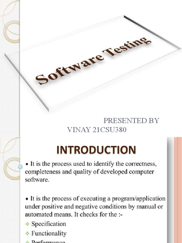 Software Testing | PDF