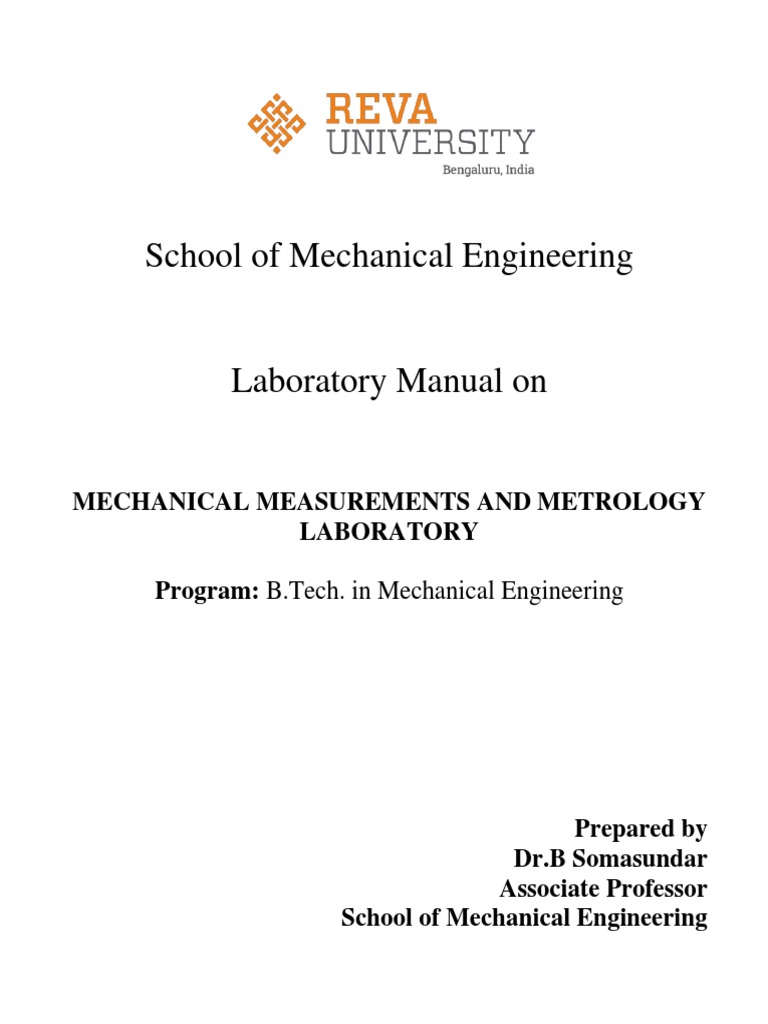 Mmm Lab 2020 Mechanical Updated Pdf