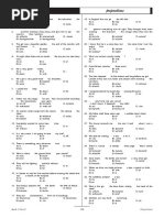 Tenses Multiple Choice Test PDF | PDF