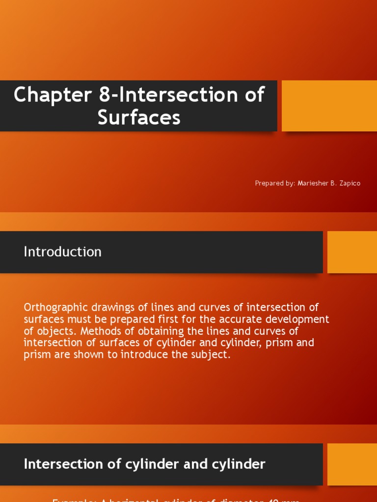 Intersection of Surfaces | PDF