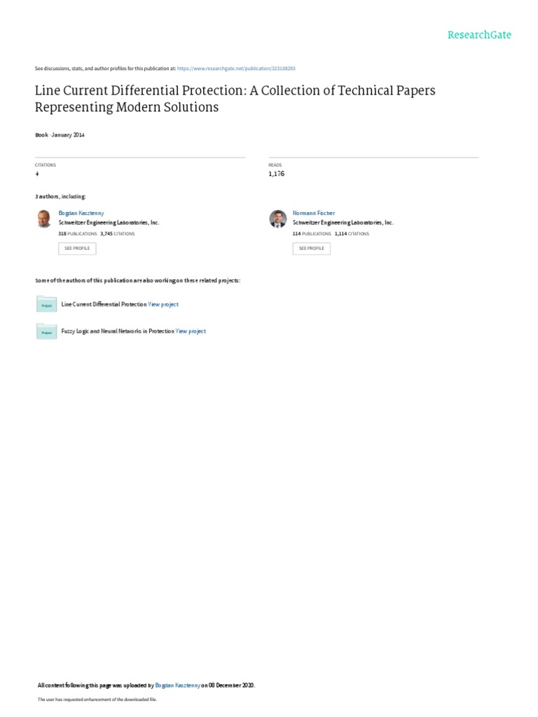 Line Current Differential SELbook | PDF