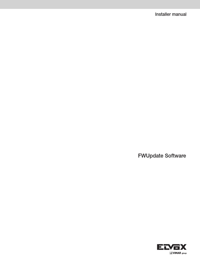 FWUpdate Software Installation Guide | PDF | Microsoft Windows | Booting