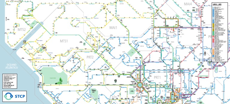 Mapa Ônibus Matosinhos | PDF