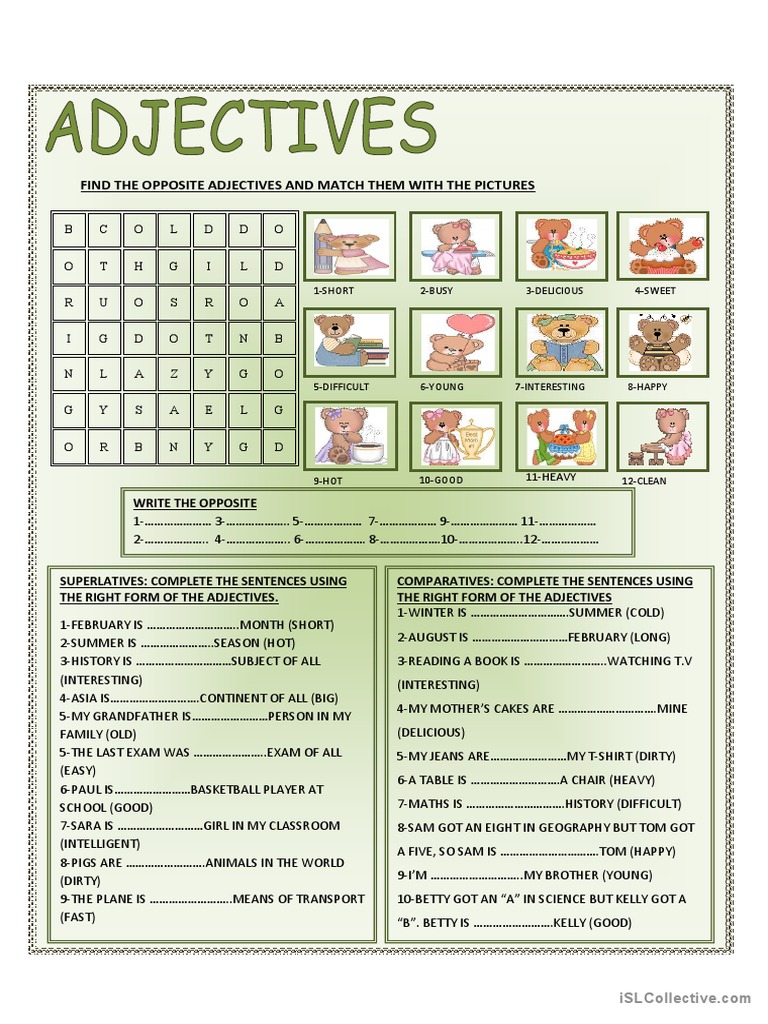 ADJECTIVES | PDF