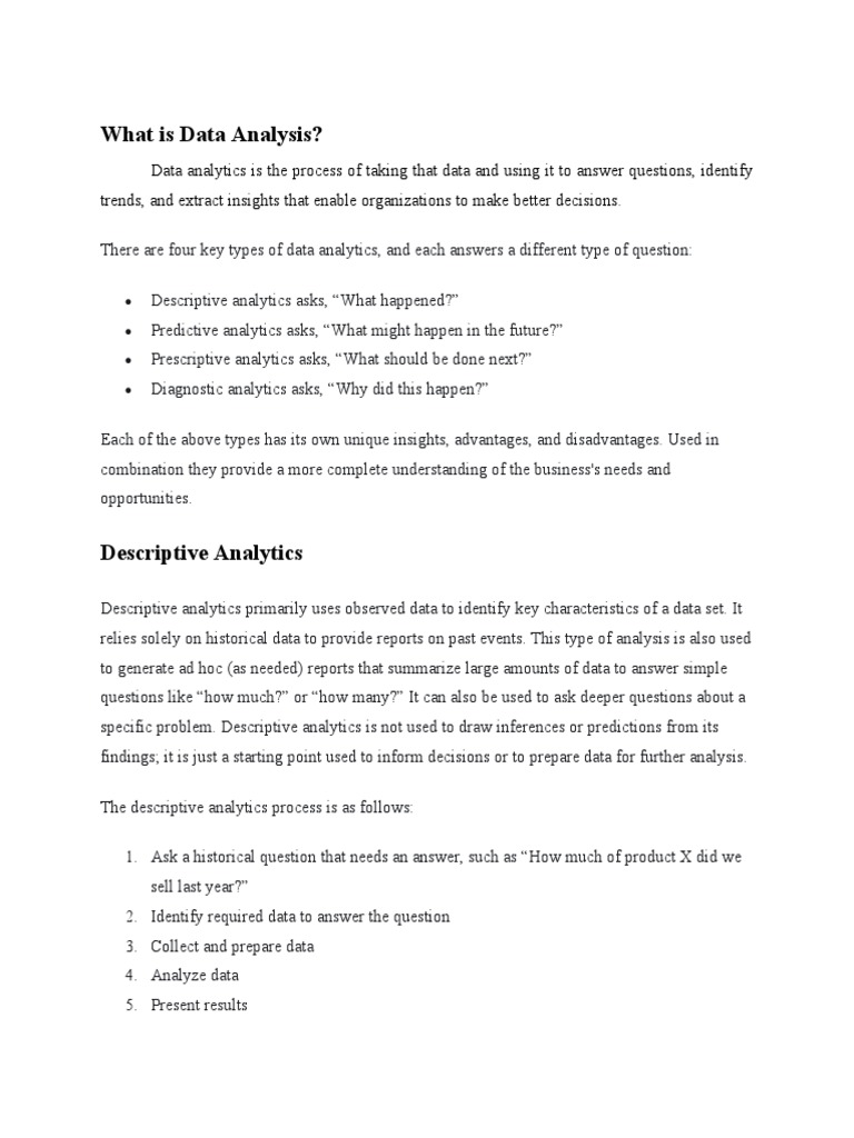 Cisco Data Analysis Course Week Pdf Analytics Data Analysis 1625