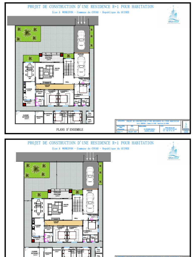 Plans Architecturaux Duplex | PDF