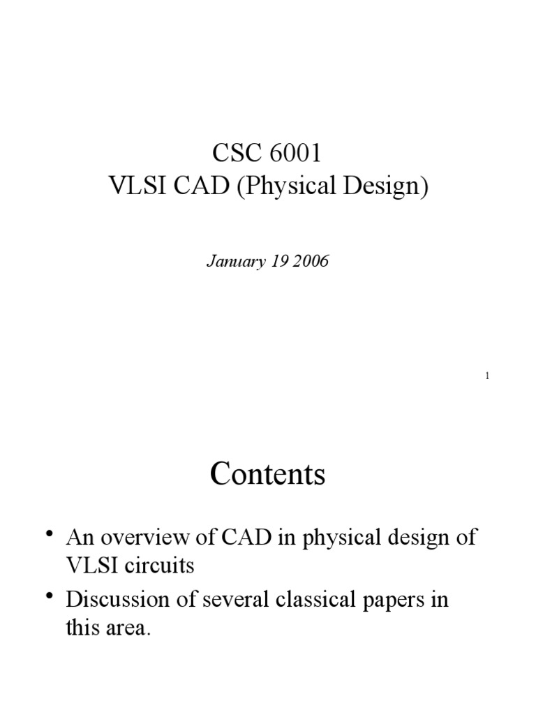 Vlsi 1 | PDF | Hardware Description Language | Electrical Engineering