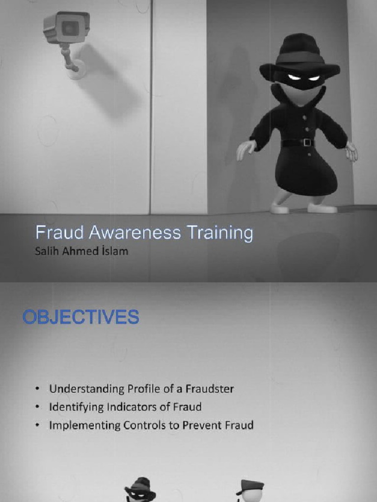 Fraud Awareness Training | PDF