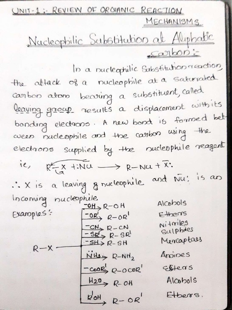Organic Chemistry Notes | PDF