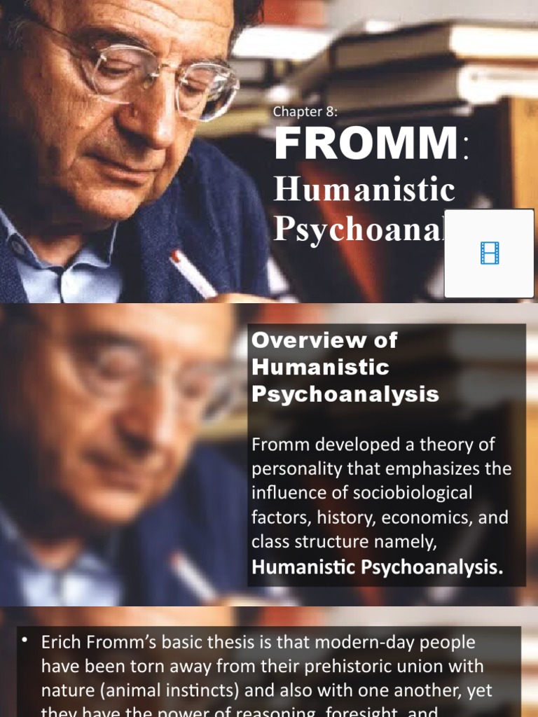 Theories of Personality: Erich Fromm | PDF