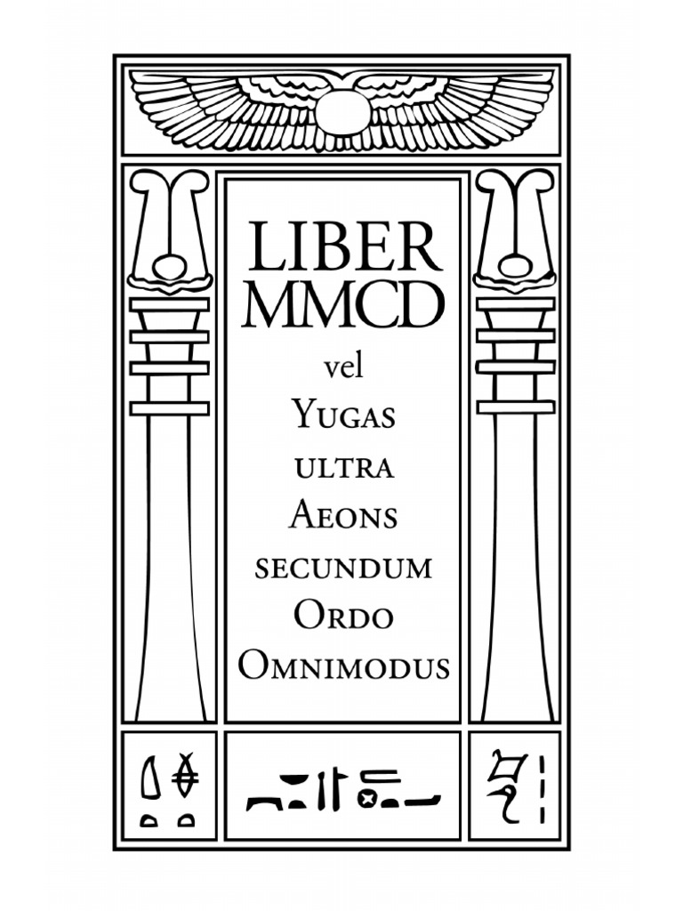 Liber MMCD | PDF | Aleister Crowley | Thelema