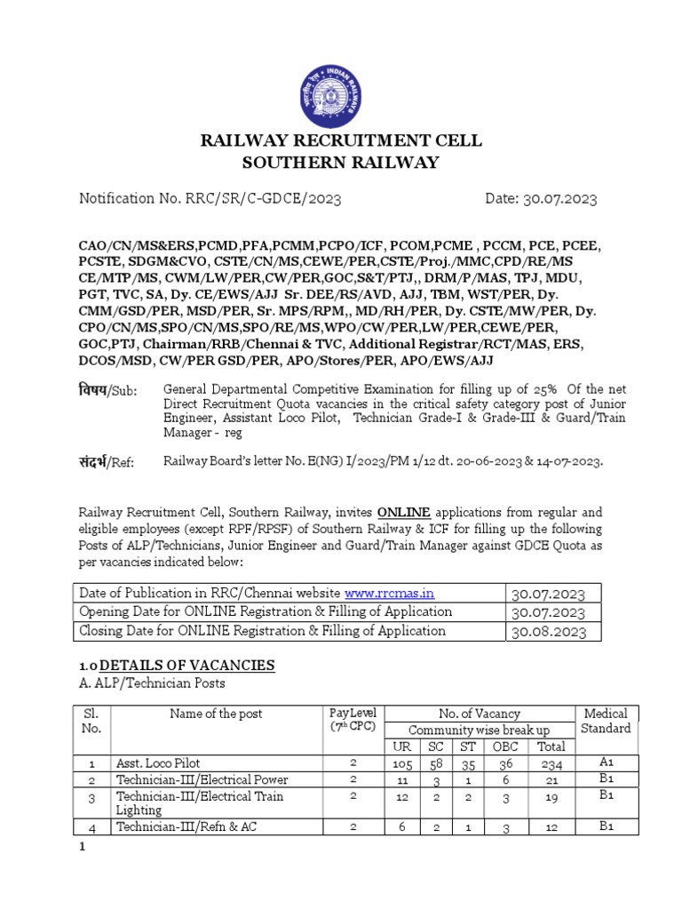 SR Notification PDF | PDF