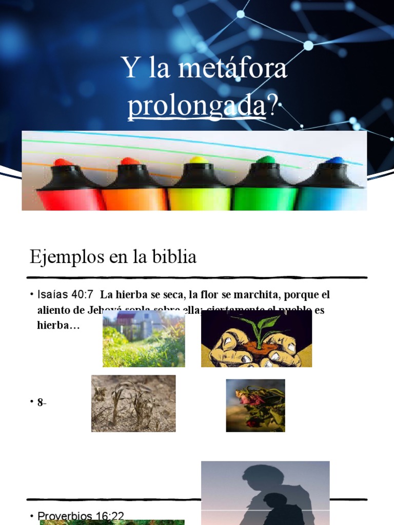 Metáfora Prolongada en La Biblia | PDF | Cocina, comidas y vino | Hogar ...