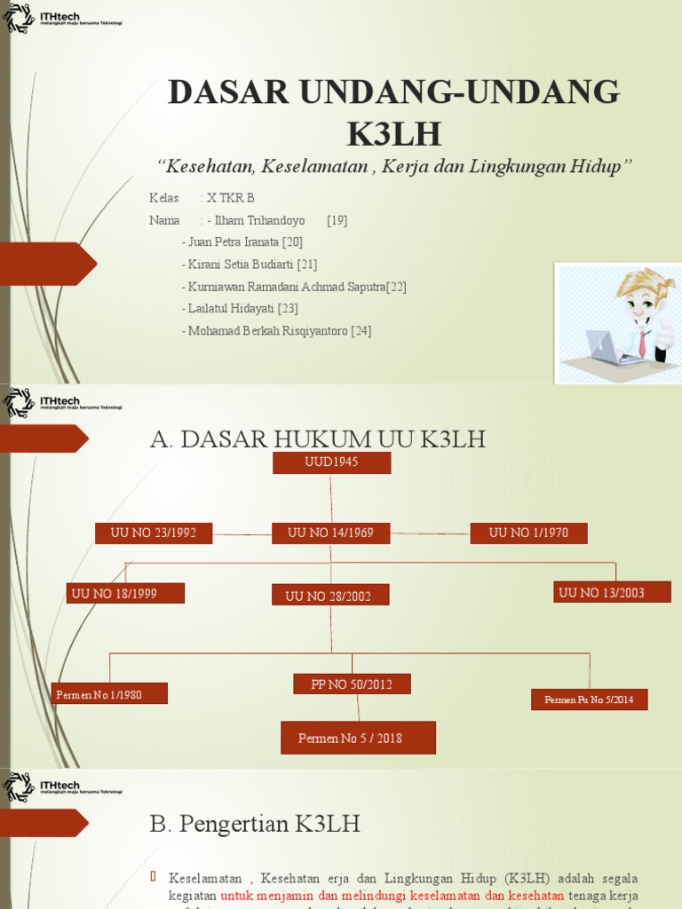Dasar Undang-Undang k3lh | PDF