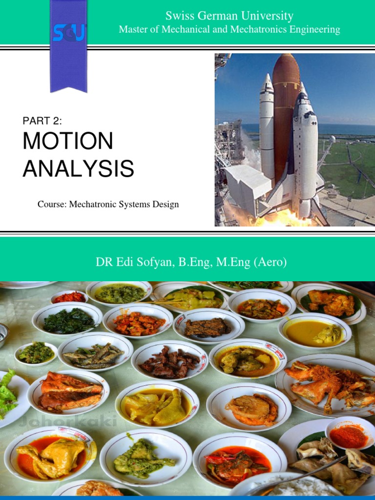 Part 2 Motion Analysis Pdf Mechatronics Computational Fluid