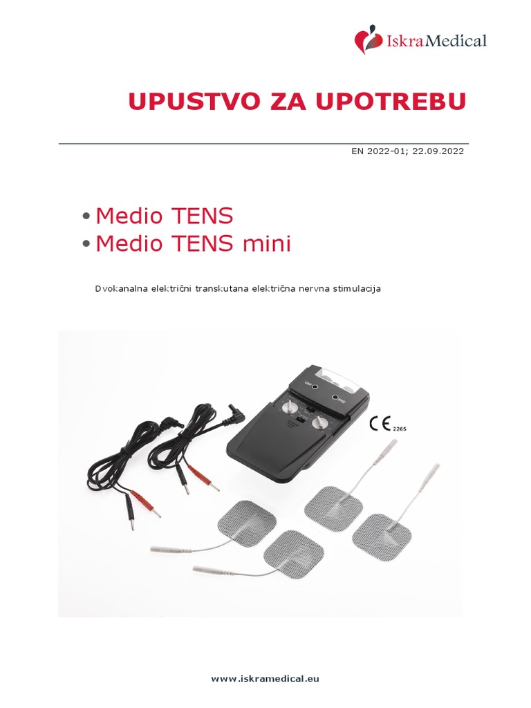 Upustvo Za Upotrebu: Medio TENS Medio TENS Mini | PDF