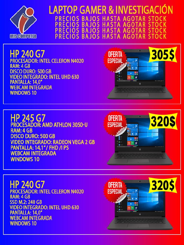 2 Agosto - Laptops - Iris Computer | PDF