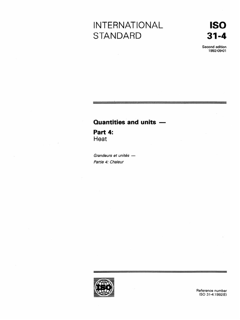 Iso 31-4 - 1992 | PDF