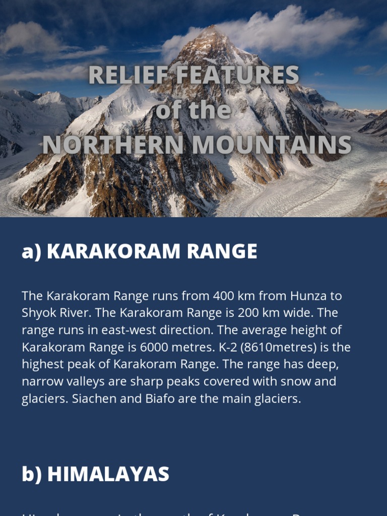 Relief Features | PDF