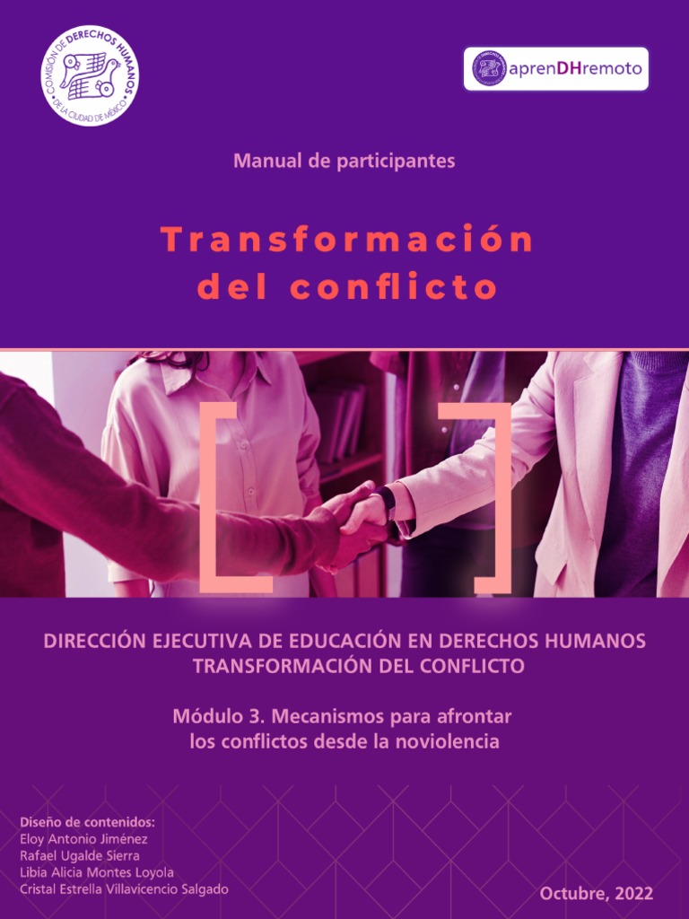 Manualtrnaformacion M3 Pdf Mediación Negociación