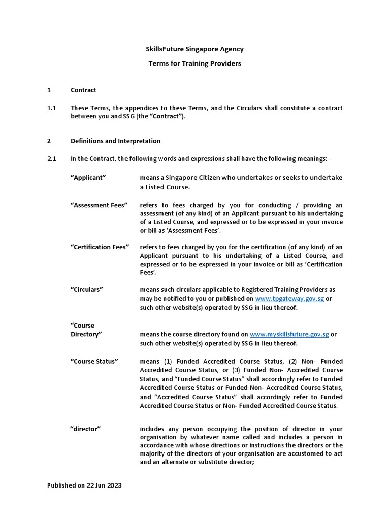 SSG TP TC 22062023 - RPD - V01Final | PDF