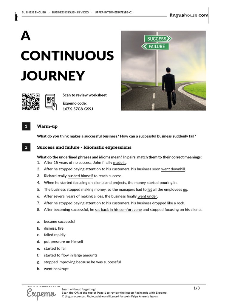 A Continuous Journey American English Student | PDF