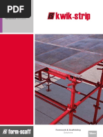 Kwikstage Scaffolding Manual | PDF | Scaffolding | Equipment