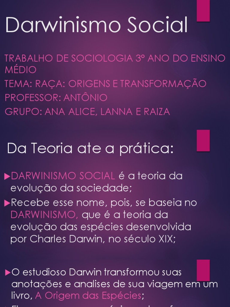 Darwinismo Social-1 | PDF