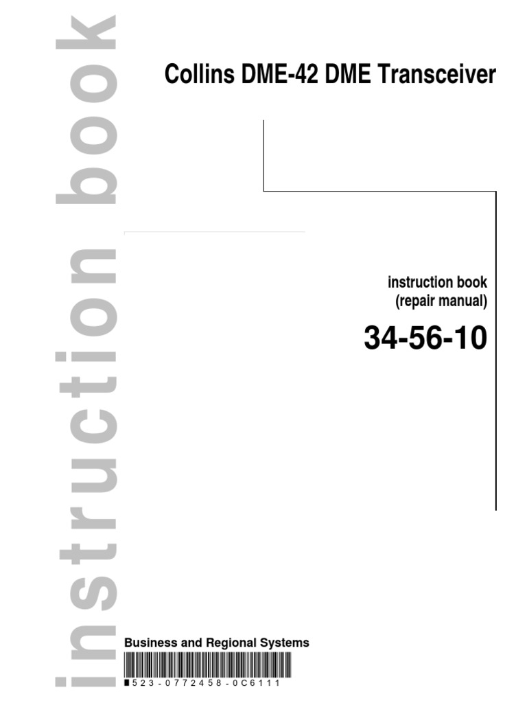 DME 42 Repair Manual | PDF