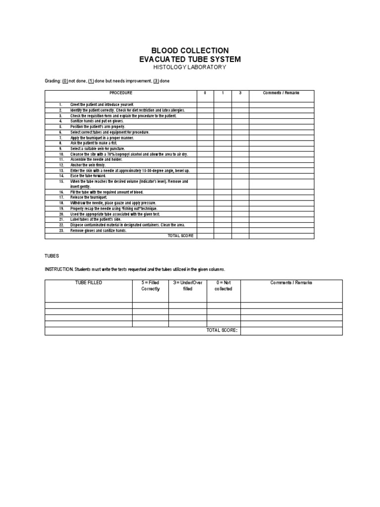 Venipuncture (ETS) | PDF