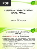 Contoh Dokumen KA-ANDAL Lengkap | PDF