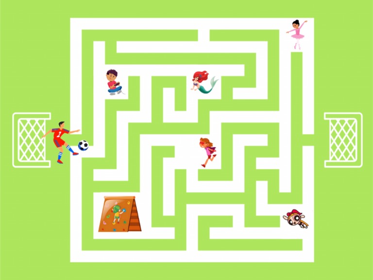 Football Maze | PDF