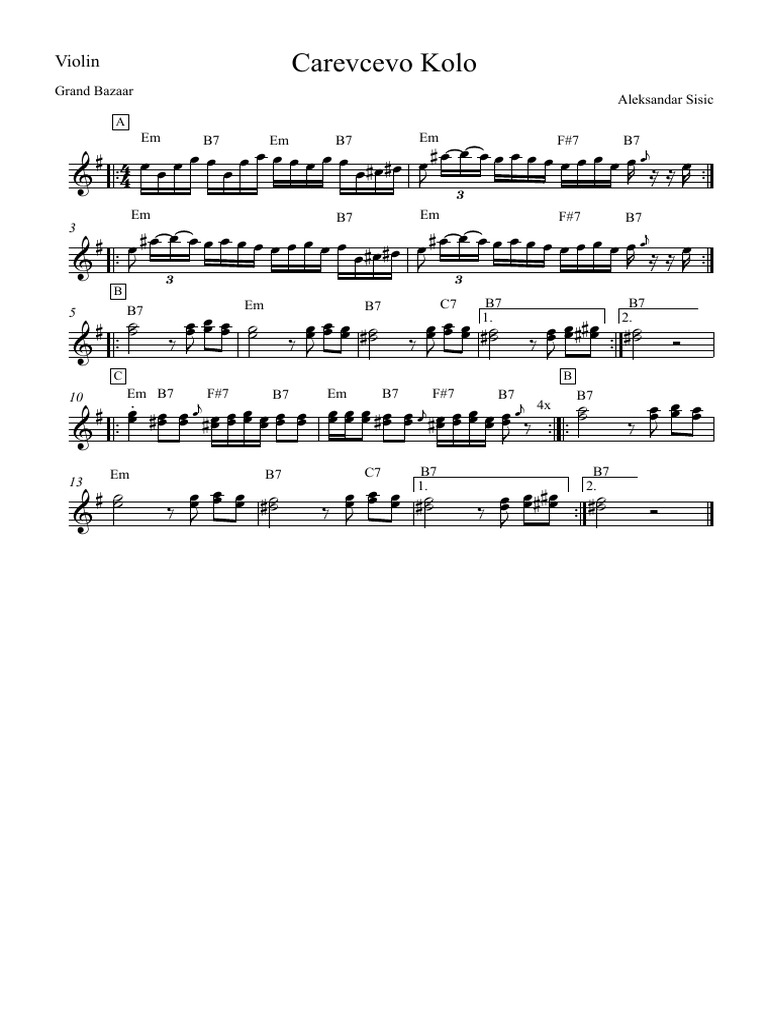 Carevcevo Kolo | PDF