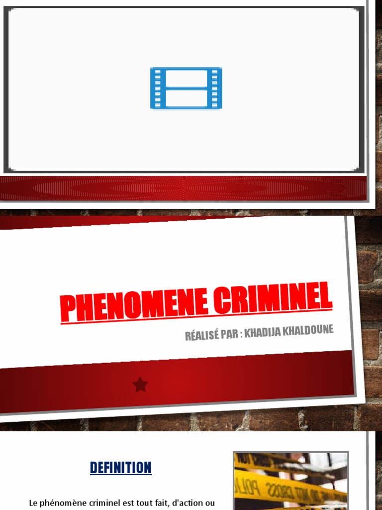 La Crime | PDF | Crimes | Crime et violence