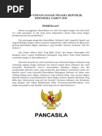 Teks UUD 1945 | PDF | Politik