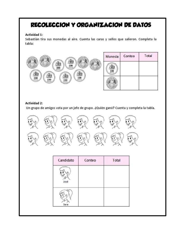 Recoleccion y Organizacion de Datos | PDF Recoleccion y Organizacion de Datos | PDF