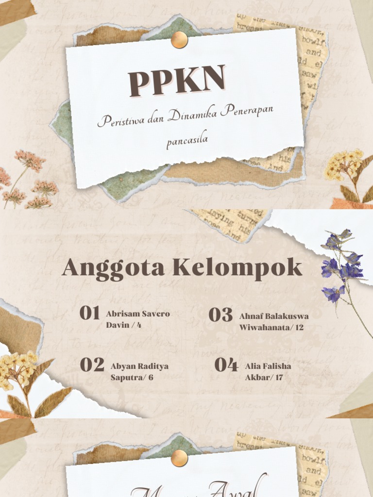 Presentasi PPKN BAB 1 | PDF | Politik